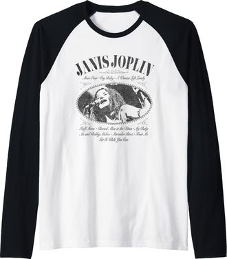 Popfunk Janis Joplin Pearl Bottle Label Raglan