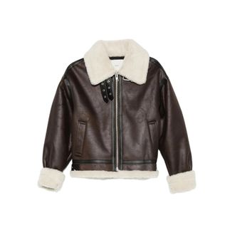 Dunst Dunst Shearling-collar Jacket