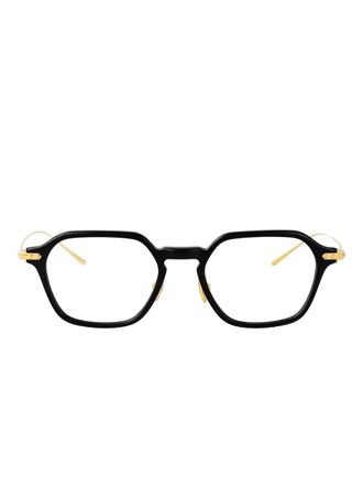 Linda Farrow lunettes de vue à monture géométrique - Noir