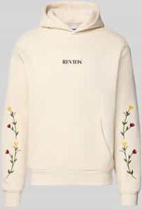 Review Regular Fit Hoodie mit Logo-Stitching