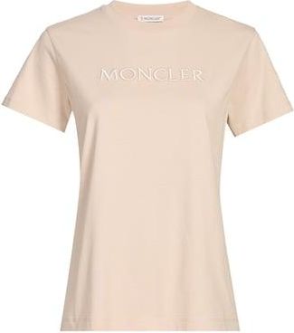 Moncler T-shirt &agrave; logo en coton