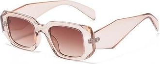 Generic Lunettes De Soleil &Agrave; Monture Carr&eacute;e Irr&eacute;guli&egrave;re For Hommes Et Femmes, Lunettes De Soleil Photo De Mod&eacute;lisation De(Clear)