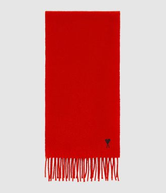Ami Echarpe Ami De Coeur Rouge Rubis