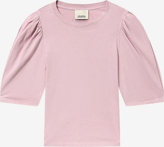 Isabel Marant Tee Shirt Maeliss - Femme - Rose P&acirc;le - Taille XS - Isabel Marant