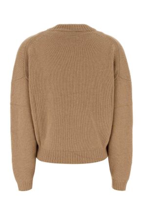 Le Kasha Neck Sweater - Beige