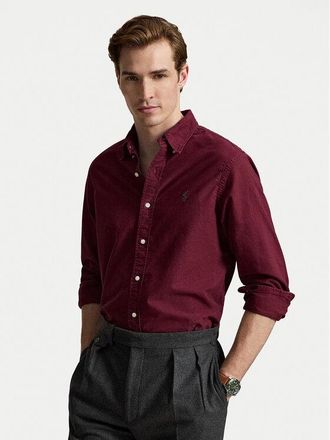 Polo Ralph Lauren Hemd 710805564526 Dunkelrot Regular Fit