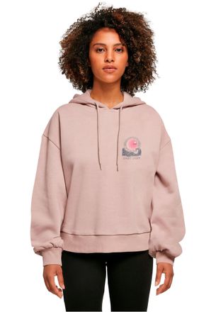 Merchcode Merchcode Damen Mp0008531-ladies Sunset Charm Oversized Hoody Sweatshirt, Duskrose, S EU