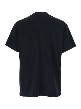 Givenchy Mens Crew Neck T-Shirt Black Cotton T-Shirts And Polos