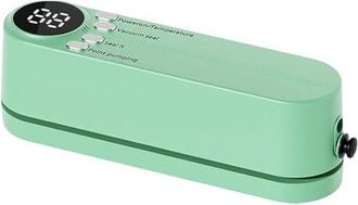 Generico Scelleur sous vide - Mini scellant vert | Machine &agrave; emballer sous vide portable pour voyage | Machine &agrave; refermer les sacs sans fil rechargeable | Scel