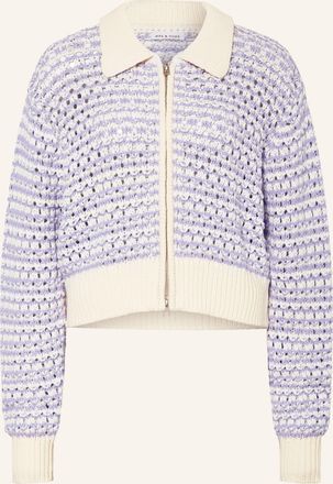 Mrs & Hugs Mrs & Hugs Strickjacke weiss