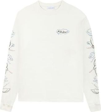 Maison Labiche Sweat oversize en coton brod&eacute;
