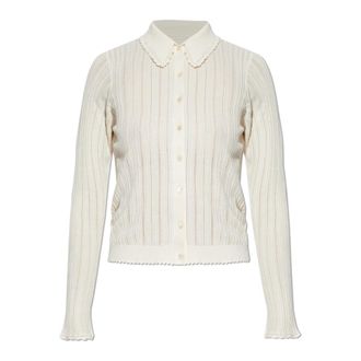 Ulla Johnson Cardigan Lottie - - Knitwear - Damen - Beige - S