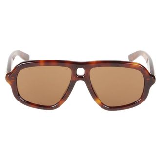 Bottega Veneta Soft Square Sonnenbrille - - Accessories - Damen - Braun - 53 MM