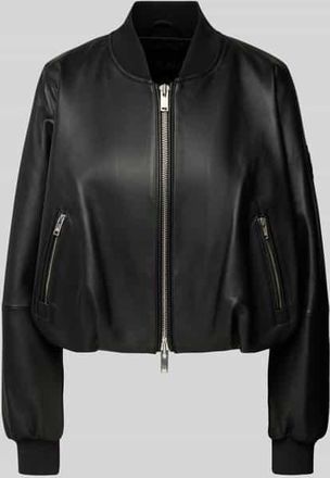 Moose Knuckles Lederjacke aus echtem Lammleder