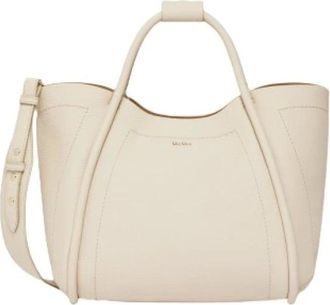Max Mara Femme, Sacs, Beige, Taille: ONE Size Marine Handbag