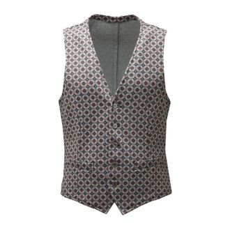 L.B.M. 1911 Multicolor Baumwollmischung Weste - - Jackets - Herren - Mehrfarbig - M