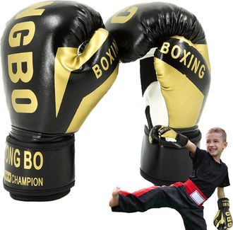 Generico Trainingshandschuhe - 170 g Trainingshandschuhe f&uuml;r Kinder | sichere Passform mit atmungsaktiven und hochelastischem Schaumstoff | Boxhandschuhe f&uuml;r K