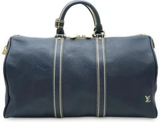 Louis Vuitton unisex, Pre-owned, Bleu, Taille: ONE Size Sac Week-end Vintage Pre-owned