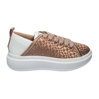 Alexander Smith Femme, Chaussures, Beige, Taille: 40 EU Baskets Pelle