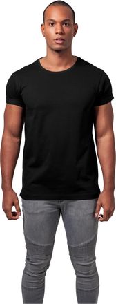 Urban Classics Herren T-Shirt Turnup Tee TB1560, Gr. XX-Large, Schwarz (Black 7)