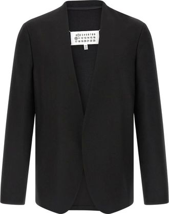 Maison Margiela Homme, Costumes, Noir, Taille: L Veste Minimal