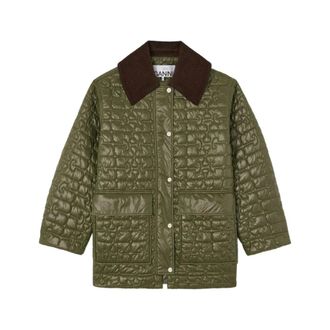 Ganni Damen, Jacken, Grün, 2XS/XSGröße