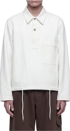 STUDIO NICHOLSON Homme, Vestes, Blanc, Taille: M Stowe Shirt