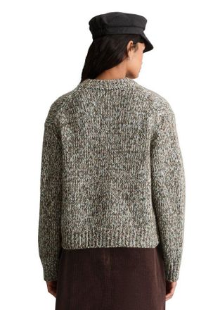 Marc O'Polo Denim Cardigan relaxed aus Schurwolle-Alpakawolle-Mix