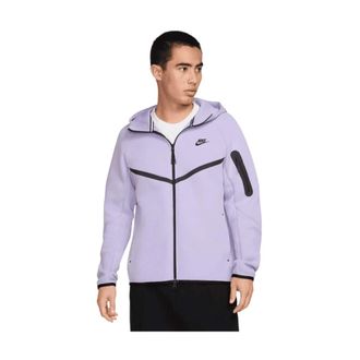 Nike Homme, Sweatshirts et sweats &agrave; capuche, Violet, Taille: XL Tech Fleece Windrunner Full-Zip Sweat &agrave; capuche
