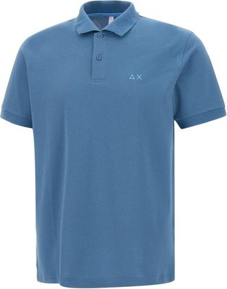 Sun 68 Homme, Tops, Bleu, Taille: 3XL Polo Basic