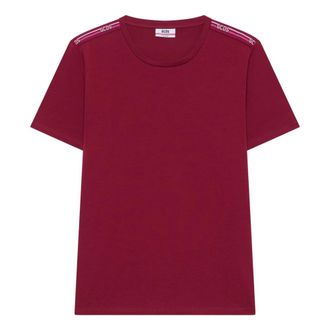 GCDS T-Shirt mit Logo-Detail - - Tops - Herren - Rot - S