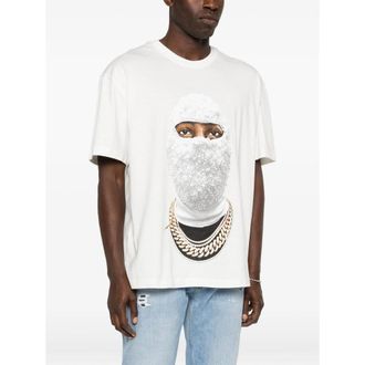 Ih Nom Uh Nit Graphic-Print Cotton T-Shirt - White