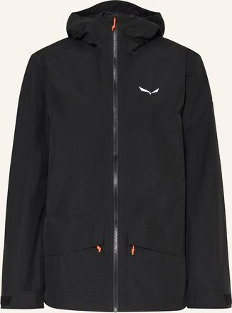 Salewa Hardshell-Jacke Puez Gore-Tex schwarz