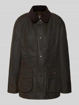 Barbour Regular Fit Funktionsjacke aus reiner gewachster Baumwolle