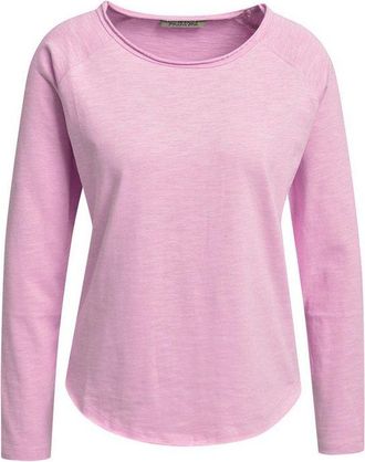 Smith & Soul Rundhalsshirt mit offenen Kanten