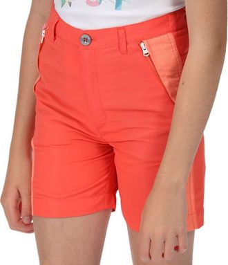 Regatta Sorcer Mount Shorts II Wasserabweisende, schnell trocknende, reflektierende Shorts für Kinder. Mit DWR- und Isoflex-Technologien. Zum Wandern geeignet