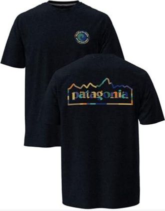 Patagonia Ms Unity Fitz Responsibili-Tee T-Shirt pour Homme, Encre Noire, XS