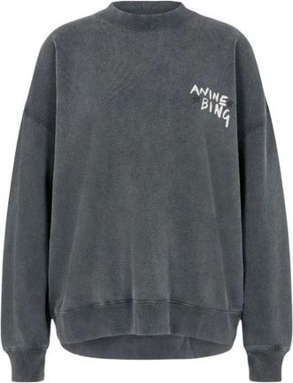 Anine Bing Femme, Sweatshirts et sweats &agrave; capuche, Noir, Taille: 38 FR SweaT-shirts