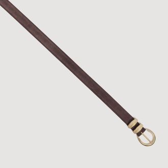Sandro Ceinture en cuir su&egrave;de