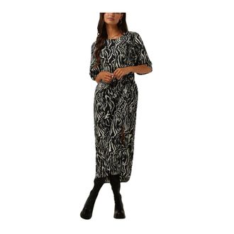 Gestuz Brayagz P Midikleid - - Dresses - Damen - Schwarzk - XS