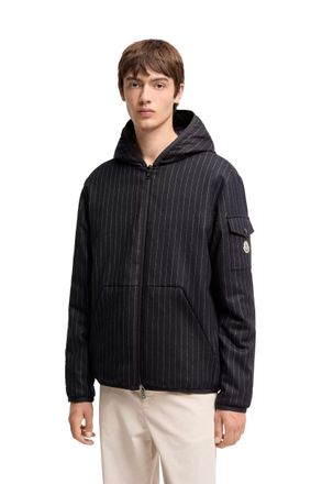 Moncler Mens Doudoune Longue Ceze Bleu Marine Blue Jacket
