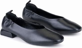 Lince Lince Ballerine Comodo | Semelle en caoutchouc | Semelle int&eacute;rieure gel | I28602 | Fabriqu&eacute;es en Espagne, Florence - Noir, 39 EU