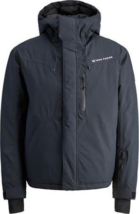 Jack & Jones Jacket Jjalpes Veste de Ski Aw25, Black Beauty, XX_l Hommes
