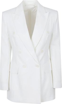 Max Mara Femme, Vestes, Blanc, Taille: 34 FR Max Mara Vestes White