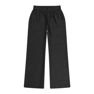 Munthe Elegante Weite Beinhose Schwarz - - Trousers - Damen - Schwarzk - S