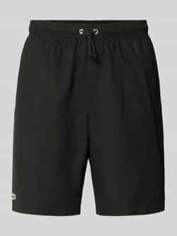 Lacoste Sport Relaxed Fit Sport-Shorts mit Logo-Stitching