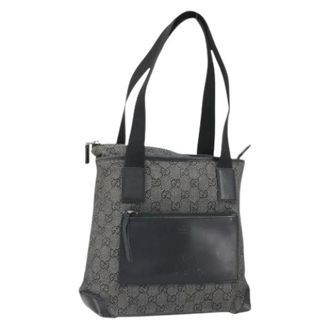 Gucci Pre-owned Vintage Canvas Tote Bag - - Pre-owned - Damen - Schwarzk - ONE SIZE