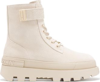 D.Franklin Damenstiefel Mittelh&ouml;he All Track Riemen Beige - Damenstiefel - Freizeitmode - Gr&ouml;&szlig;e (37) - Modell all track