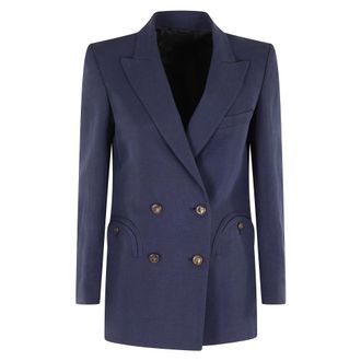 Blaz&eacute; Milano Femme, Vestes, Bleu, Taille: 36 FR Savannah Everyday Blazer
