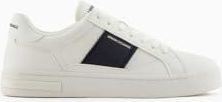 A|X Armani Exchange Baskets anglaises en Cuir Blanc